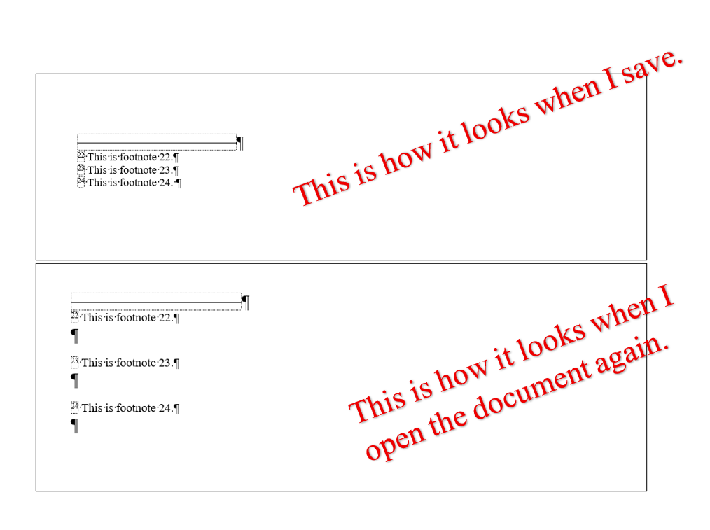 How to keep Word from adding blank lines between footnotes every time I ...