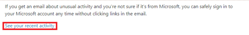 Receiving This Message : "We've noticed some unusual activity in your ...
