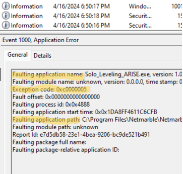 How do i fix all of these error faulting application WINDOWS 11 ...