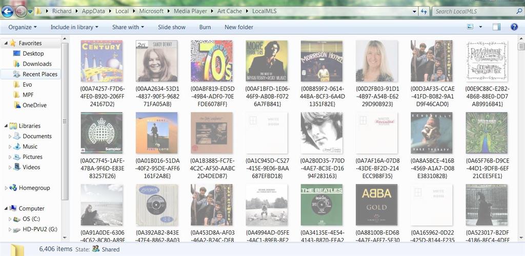 Why doesn't Windows Media Player update the album art when I use the ...