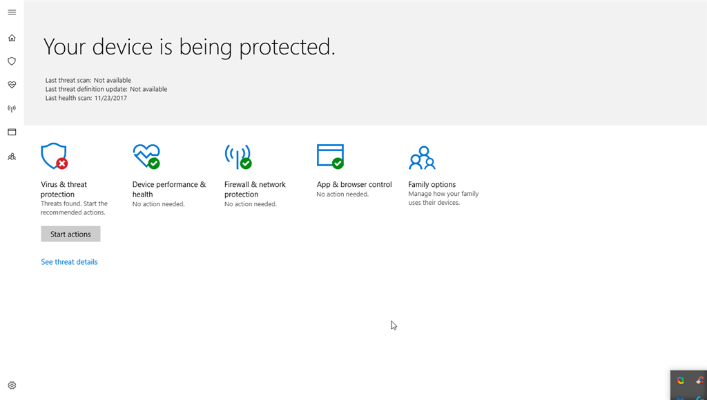 Windows Defender Issues - Real-time protection is greyed out, can't ...