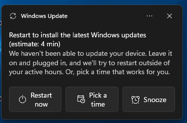 stop automatically updating my system - Microsoft Q&A