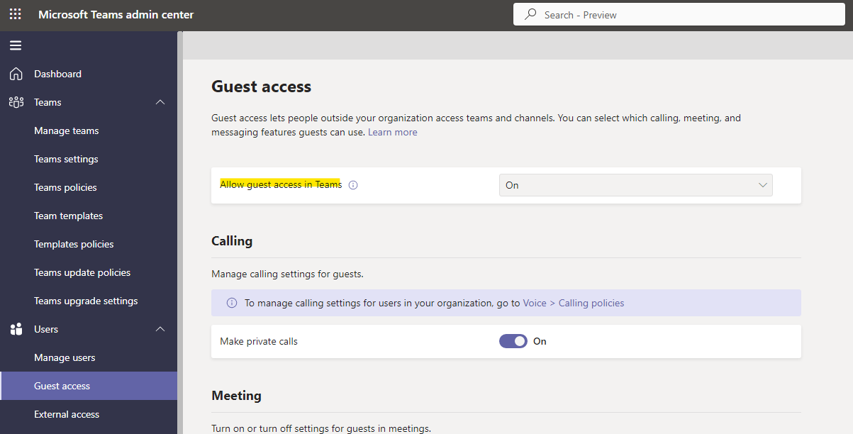 External collaboration settings doesn't work - Microsoft Q&A