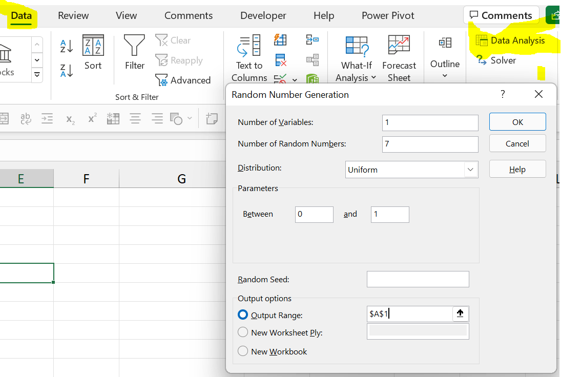 How to force Excel to recalculate the =rand() cells only if I ...