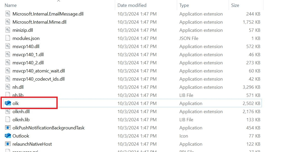 Desktop shortcut for Outlook (new) - Microsoft Q&A