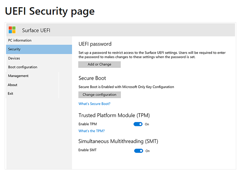Can't enable TPM on Surface Lapop. Windows 11 - Microsoft Q&A