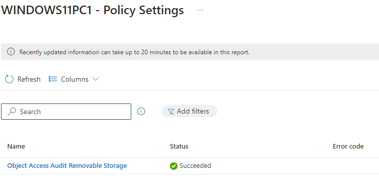 Enable Object Access Audit Removable Storage From Intune Microsoft Qanda 4652