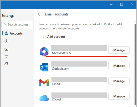 Why can I only use outlook web on my work account and not the app ...
