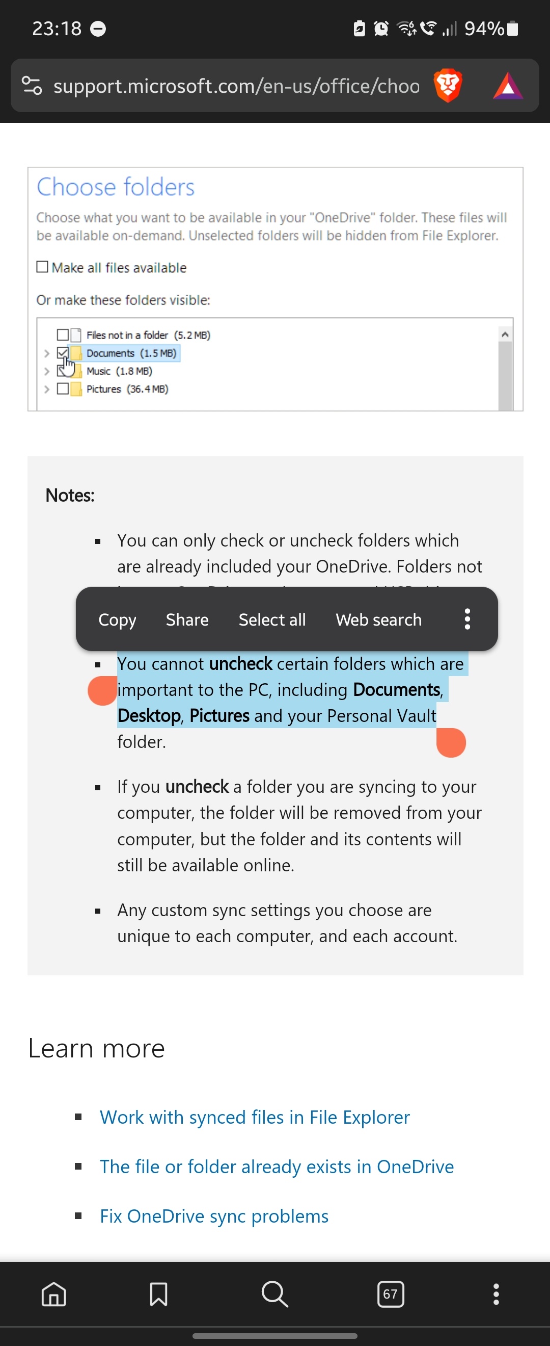 One Drive Forcing "Documents" Sync With No Opt Out - Microsoft Q&A