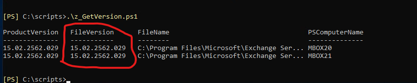 Exchange SE on the OWA version is miss matching on the server ...