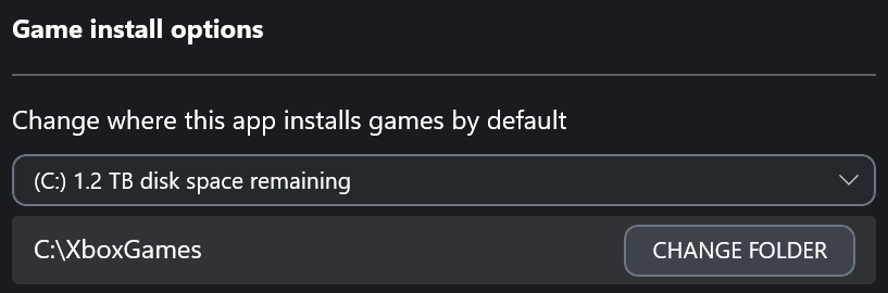 PC Windows 11 - Xbox Game Install Options - Microsoft Q&A