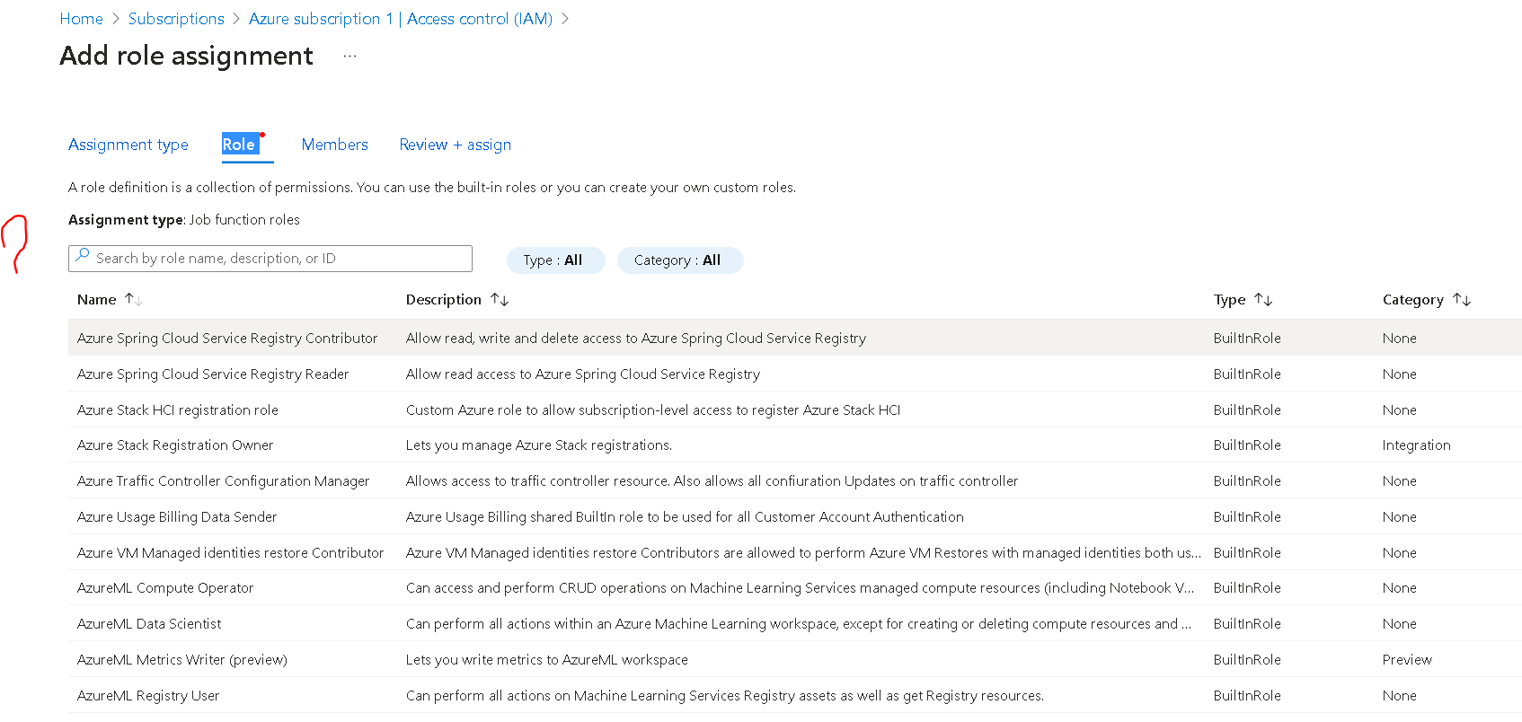 Contribute role assignment is missing under IAM - Microsoft Q&A