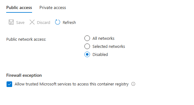 Pushing image is failing to ACR - Microsoft Q&A