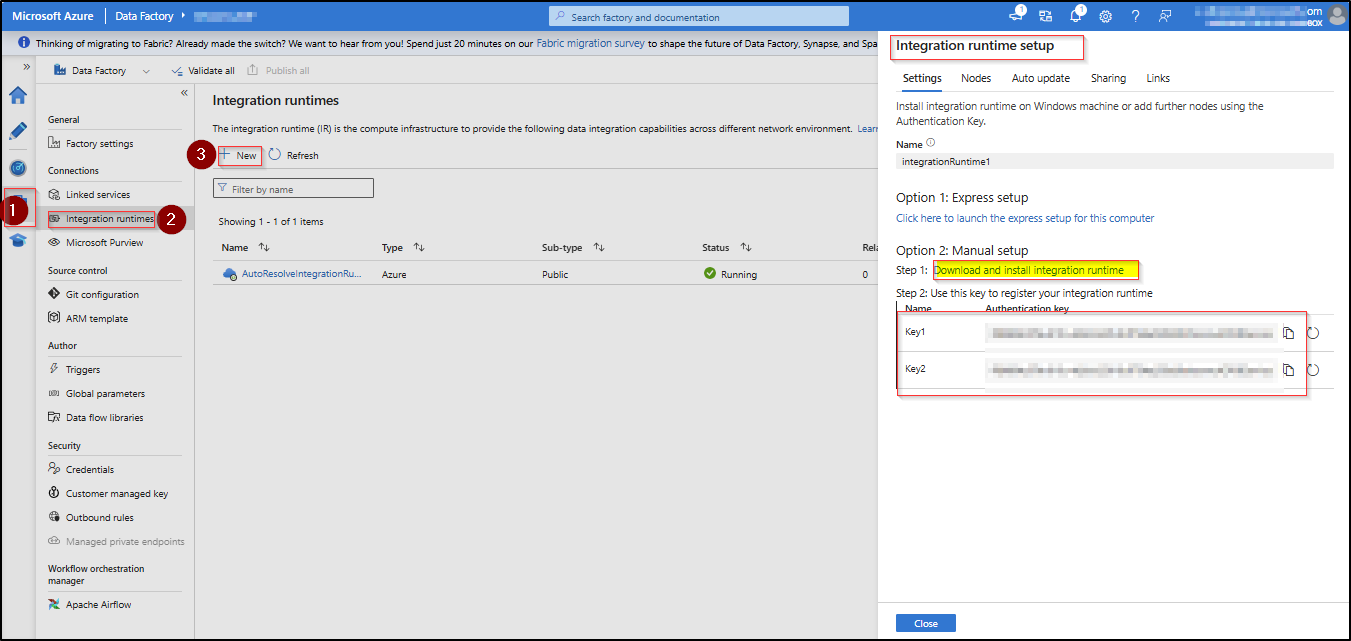 Need to install Self Hosted Integration Run time - Microsoft Q&A Need to install Self Hosted Integration Run time - Microsoft Q&A