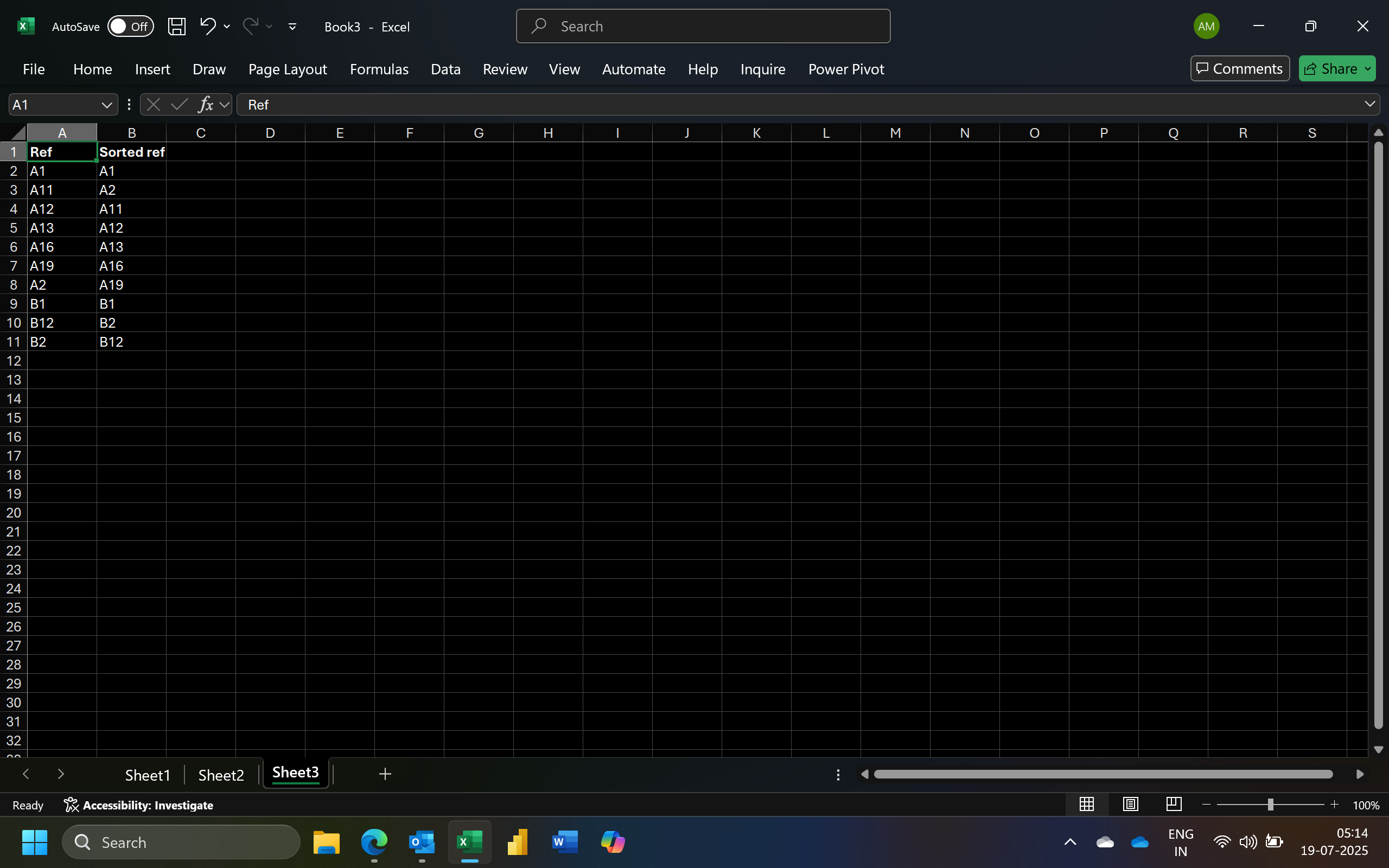 Sorting alpha numeric data - Microsoft Q&A Sorting alpha numeric data - Microsoft Q&A