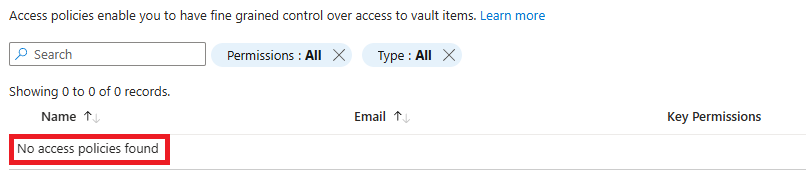 Azure Key Vault - Cannot get the access policies information by Azure PowerShell - Microsoft Q&A