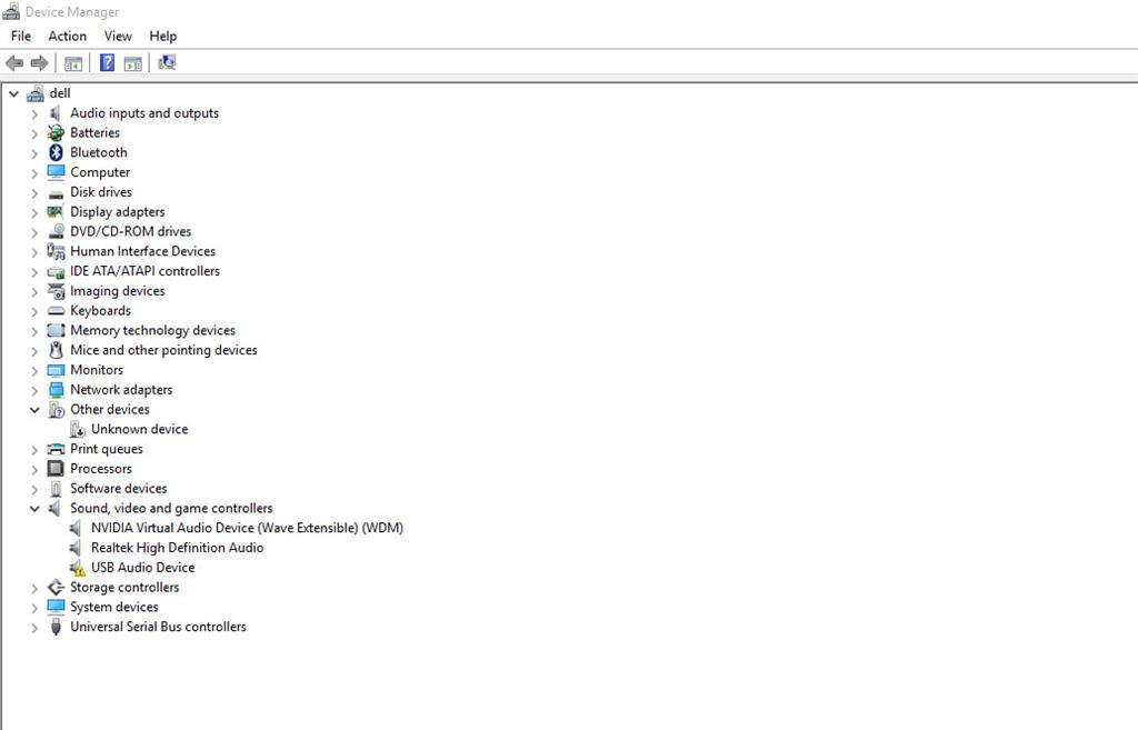 Windows 10 Yellow exclamation mark for usb audio and driver is most ...