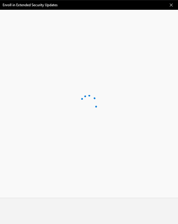 How to prevent the enroll in extended security updates for windows 10 ...