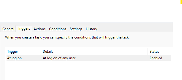 "Whether user is logged on or not" run in the background and I need it to allow user interaction ...