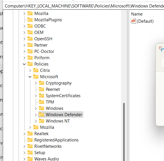 In my Windows 11 , virus and threat protection missing from windows ...