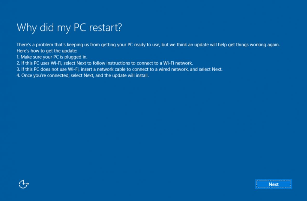 "Why did my PC restart" after SCCM image - Microsoft Q&A
