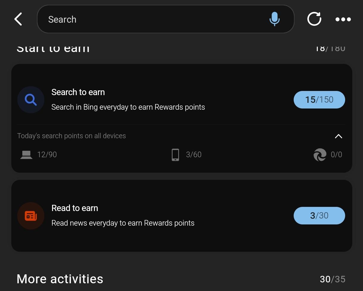 How can I get points by reading news? Emmanuel Katto - Microsoft Q&A