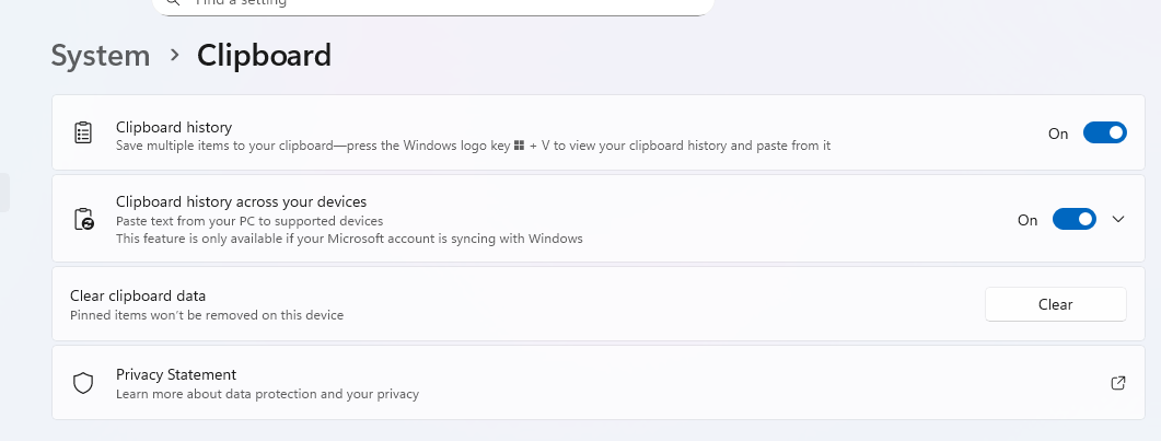 Unable to copy text from Pc to my phone using phone link and the copy ...