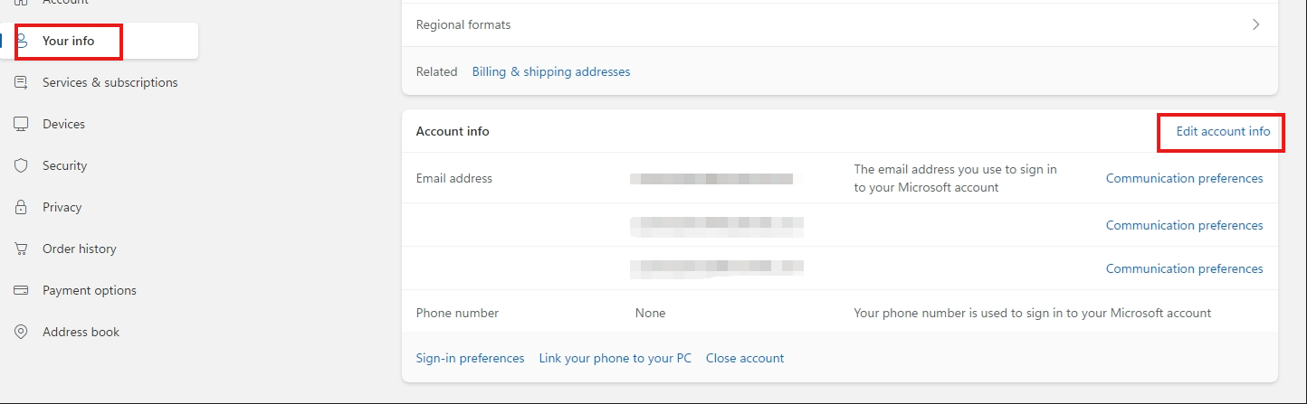 "Try entering your Microsoft account again. We don't recognize this one." - Microsoft Q&A