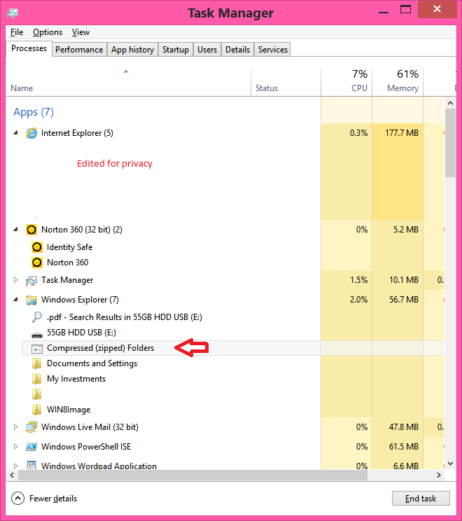Windows Explorer Pop-up "Compressed (zipped) Folders message ...
