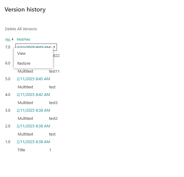 Can you edit previous text entries for "Multiple Lines" field with ...
