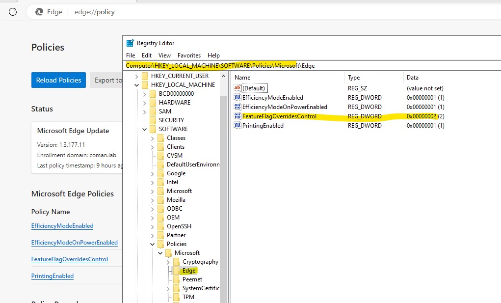 Configure users ability to override feature flags - Microsoft Q&A Configure users ability to override feature flags - Microsoft Q&A