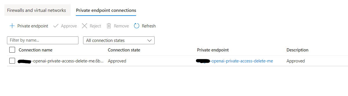 Enabling Private Access On Azure Open Ai Is Not Working Microsoft Qanda