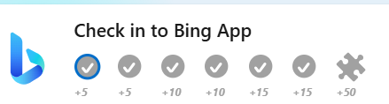 Unable to Collect "Check in to Bing App" Points in Microsoft Edge ...