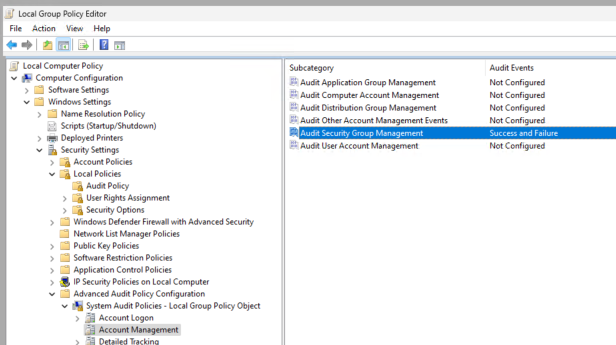 No Windows security event is generated for adding a user account to ...