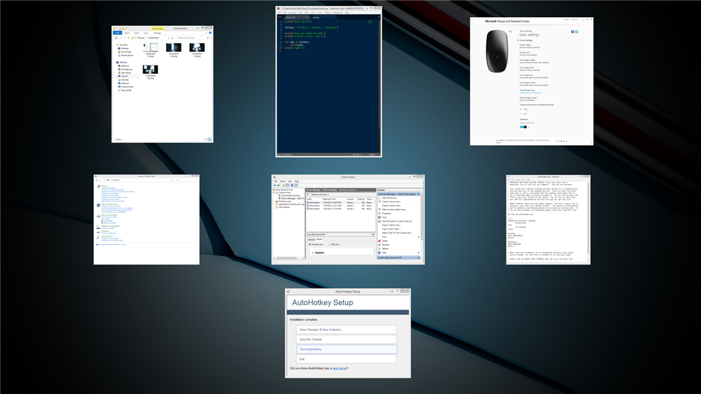 Show all windows - Microsoft Q&A