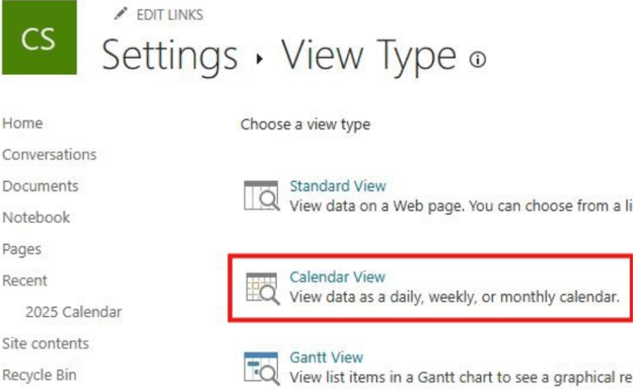 How to do a calander with year view? - Microsoft Q&A