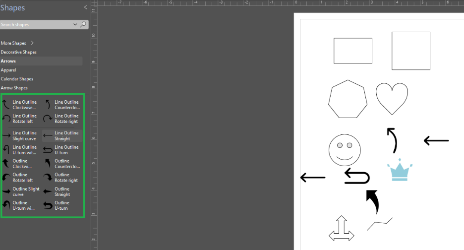 Can't see icon Shapes on Visio using Dark mode - Microsoft Q&A