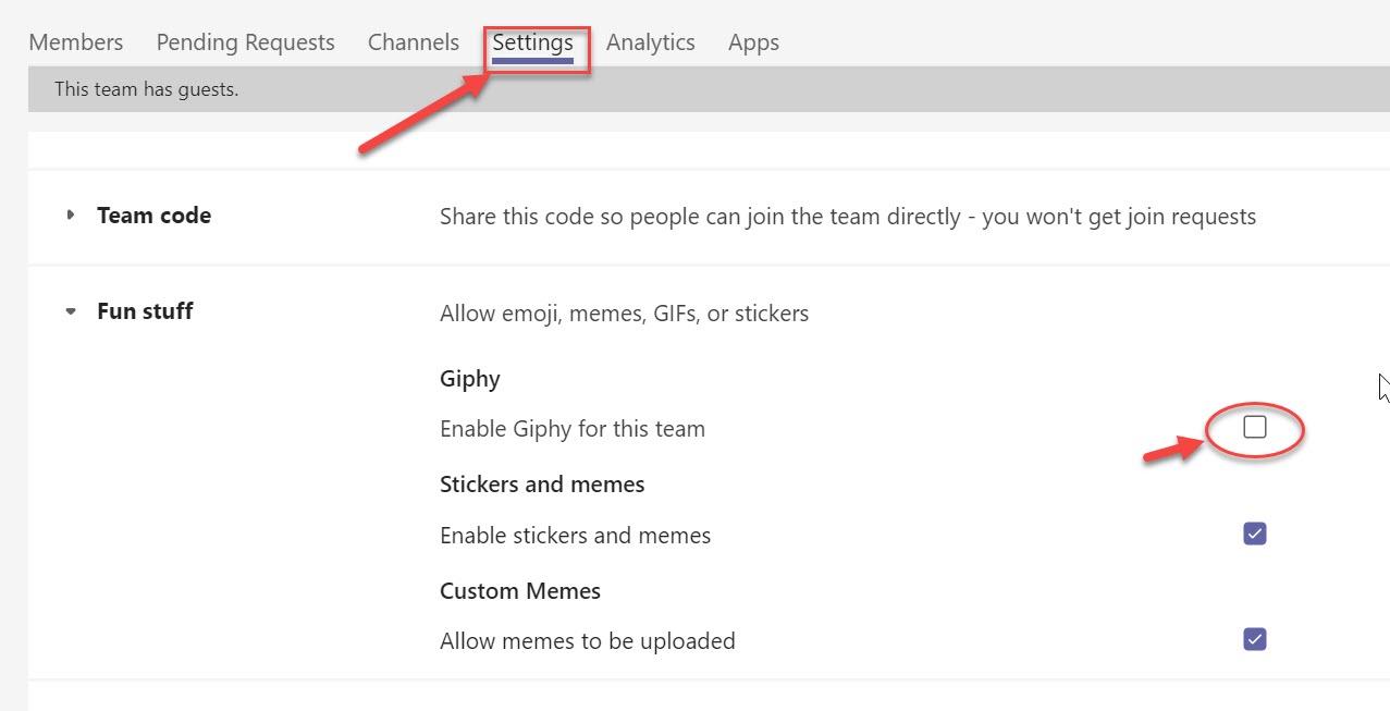 Teams gif button missing - Microsoft Q&A
