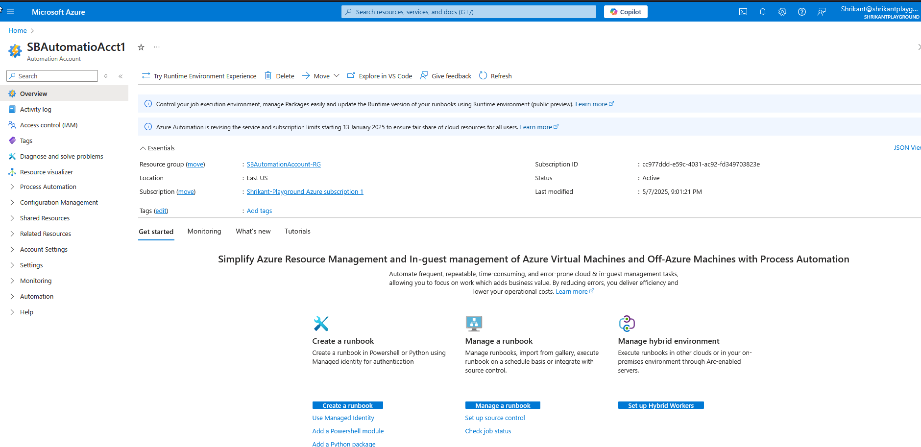 Graph API Permission to Azure Automation Account - Microsoft Q&A