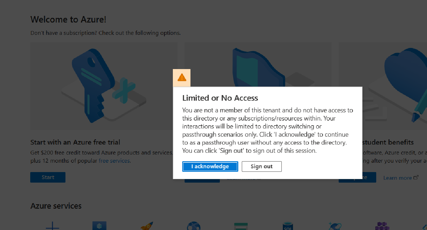 Training throws message saying Sandbox access suspended - Microsoft Q&A