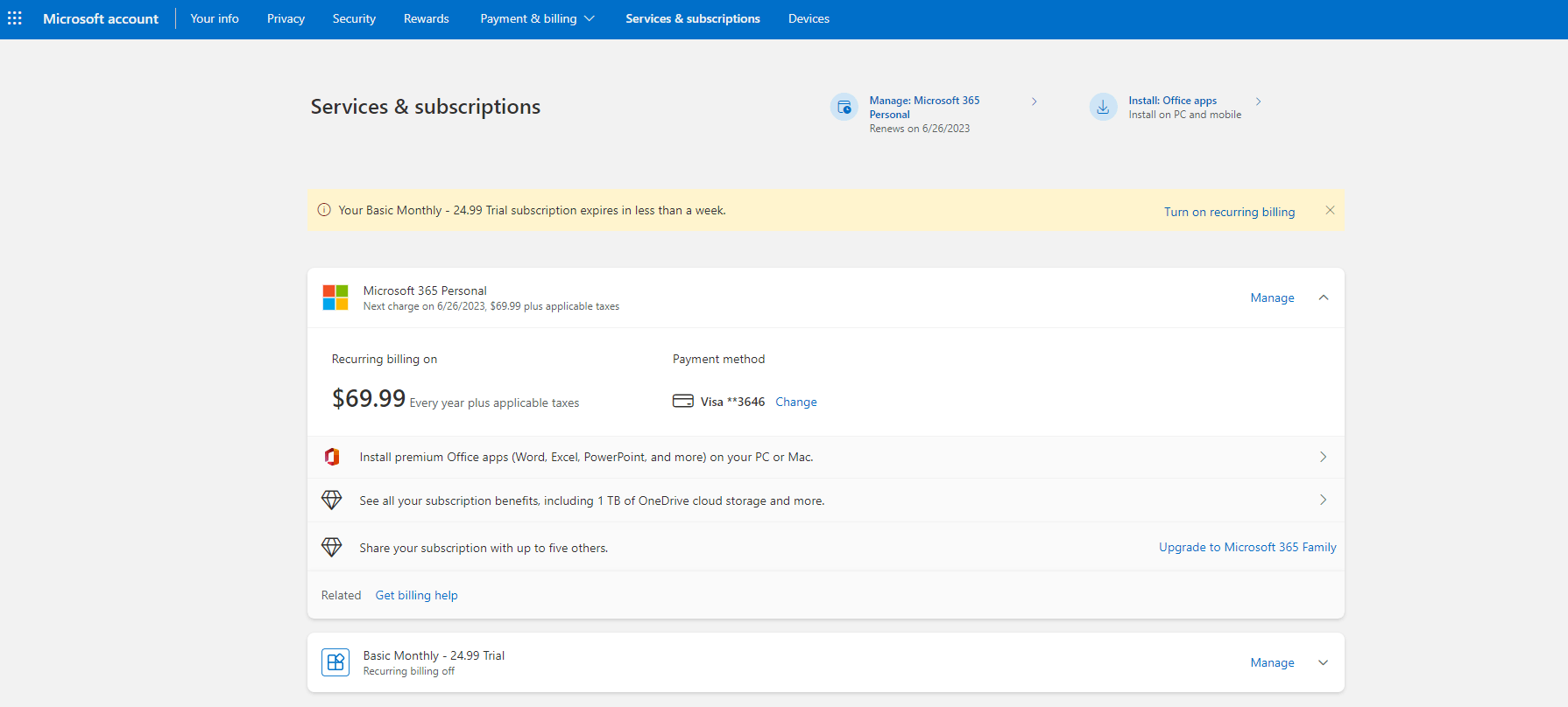 What is the "Basic Monthly" charge for? - Microsoft Q&A
