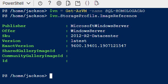 How to fetch os year from azure command? - Microsoft Q&A
