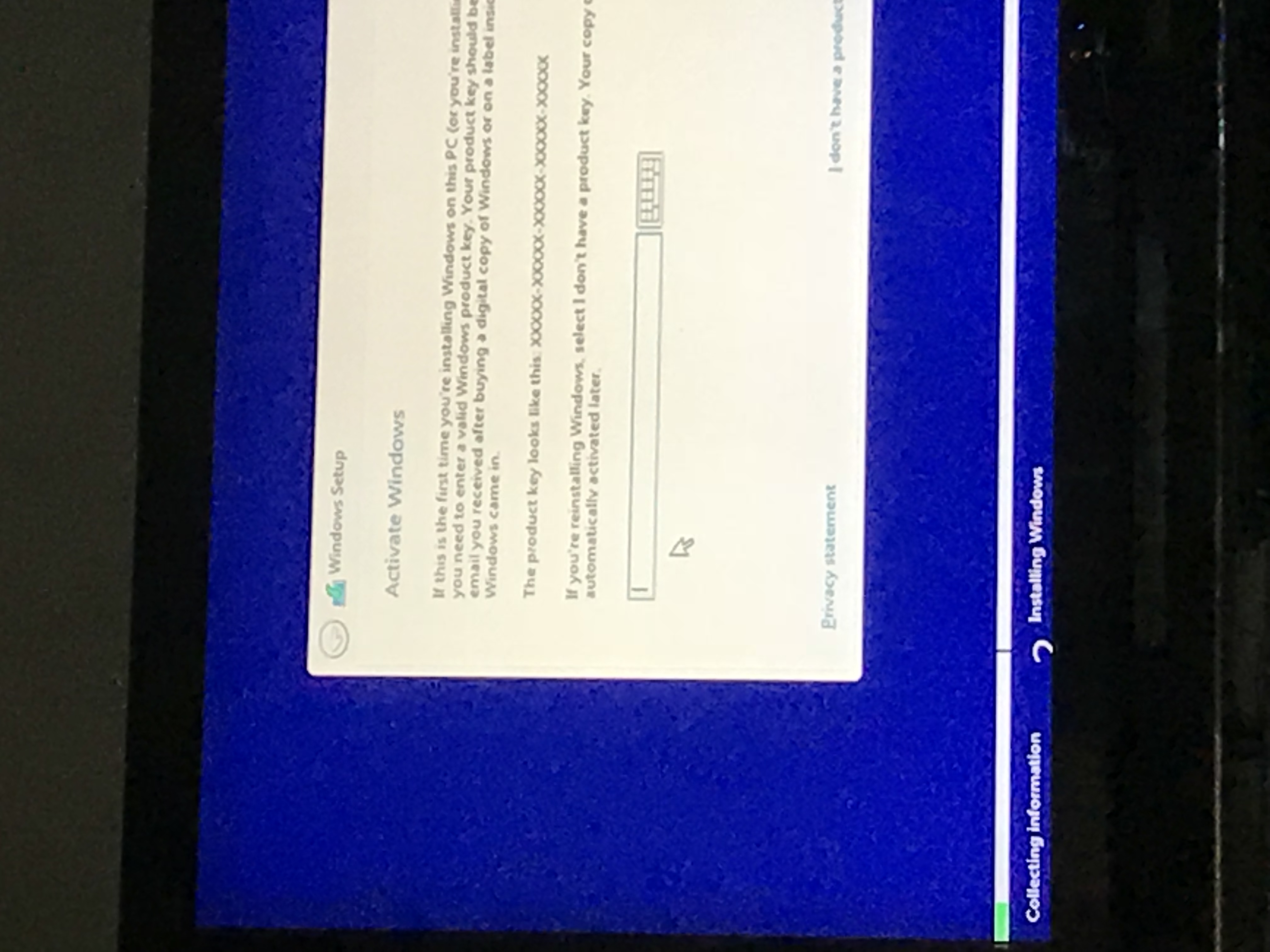 Windows 10 initial installation Stuck on Activate Windows screen ...