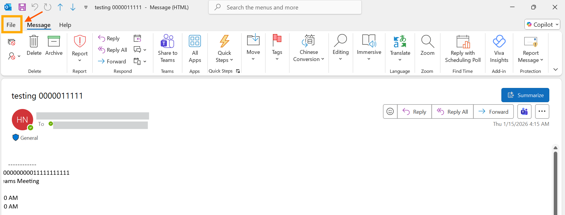 How do I prove that an email was in drafts prior to sending - Microsoft Q&A