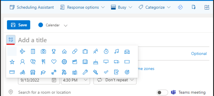 Some Outlook Calendar Icons are Missing - Microsoft Q&A