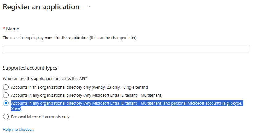 How to use Microsoft Graph API for the domain other than the one in ...