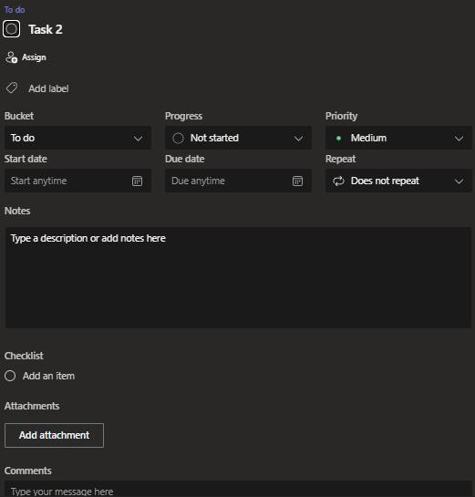 MS PLANNER - how do I @tag someone in a conversation within a To-Do, or ...