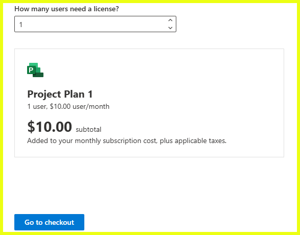 how can i purchase w License for Microsoft Project if my hosting is ...