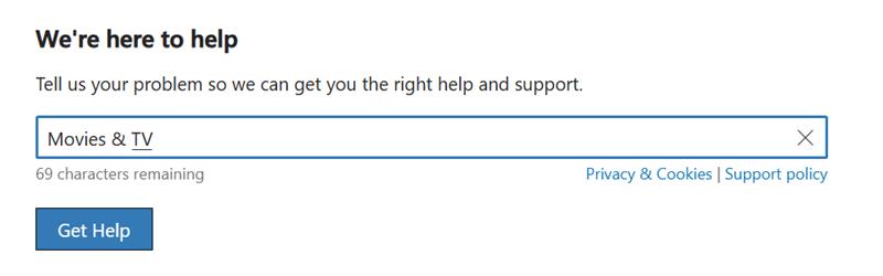 Movies & TV App - tells me to use Media Player app - Microsoft Q&A