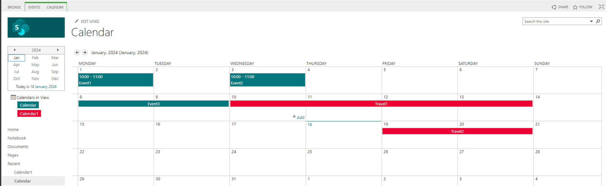 How do you create a classic calendar View and Overlay? - Microsoft Q&A